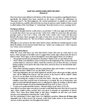 Module 1 the Bible - 1st year - July 17, 2020 What Is the Bible? Module ...