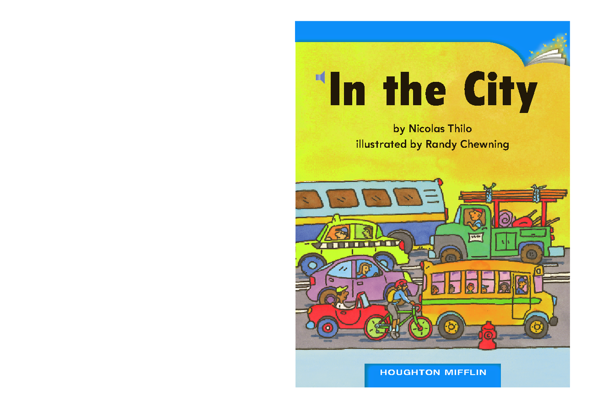 Lesson 9 In the City - Vocabulary Reader oriented to Oral Speaking - H ...