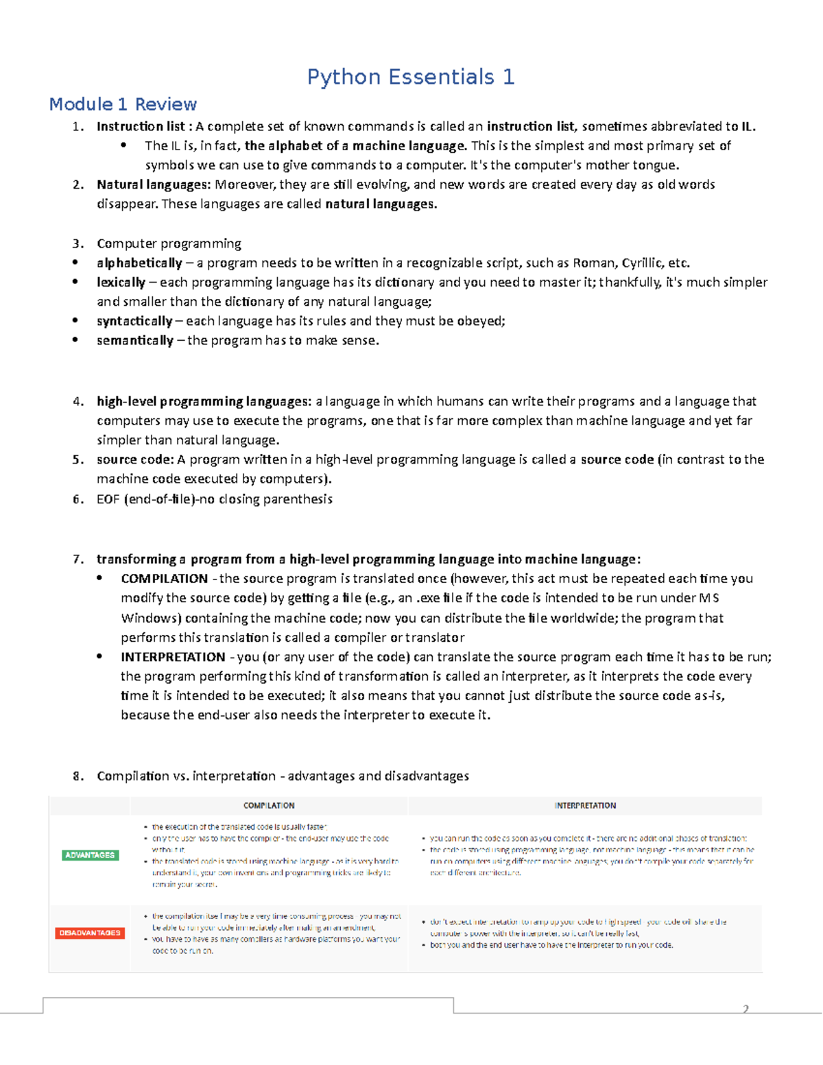 Python M1-2 - This is not the exact material for CSE 6040, this is ...