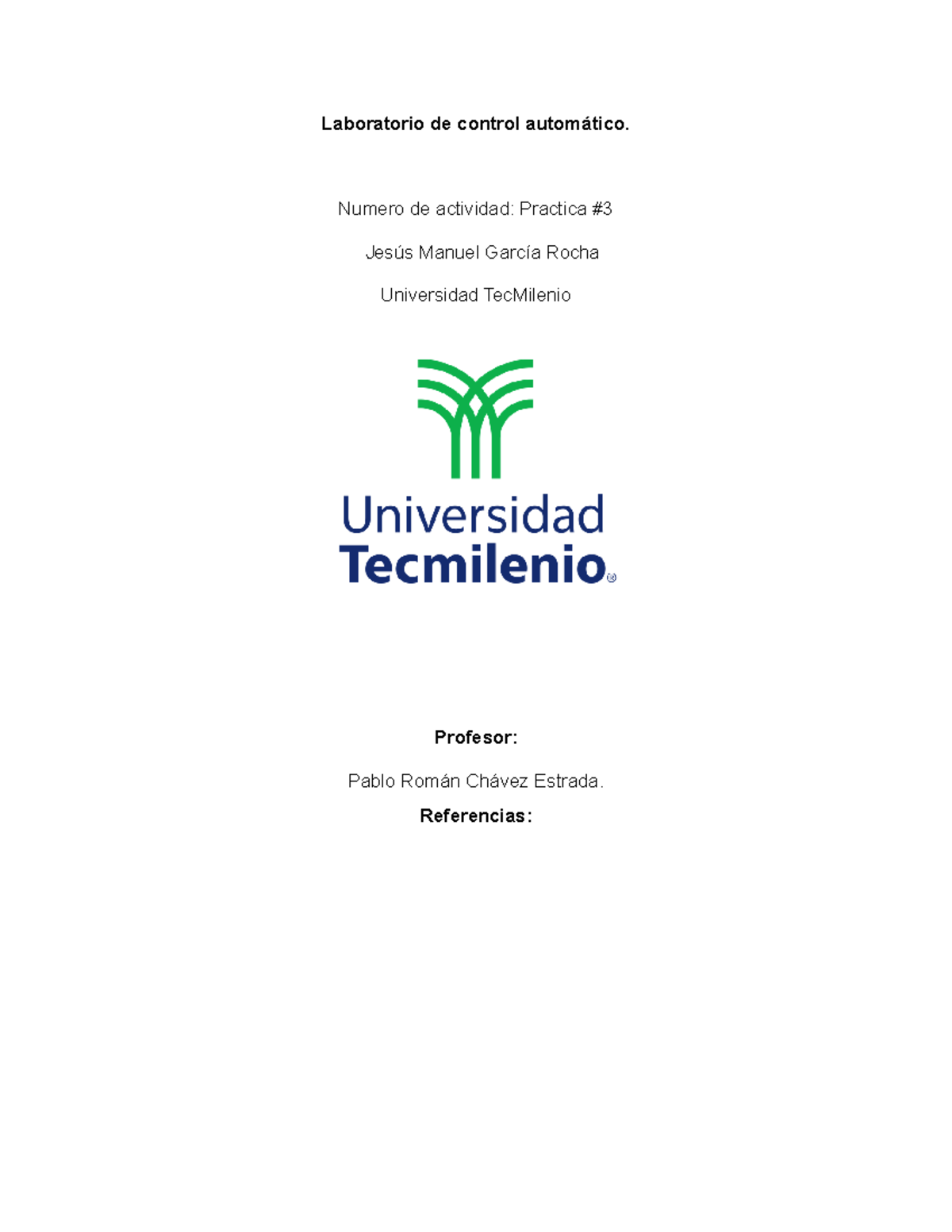 Laboratorio de control automatico practica #3 - Laboratorio de control ...