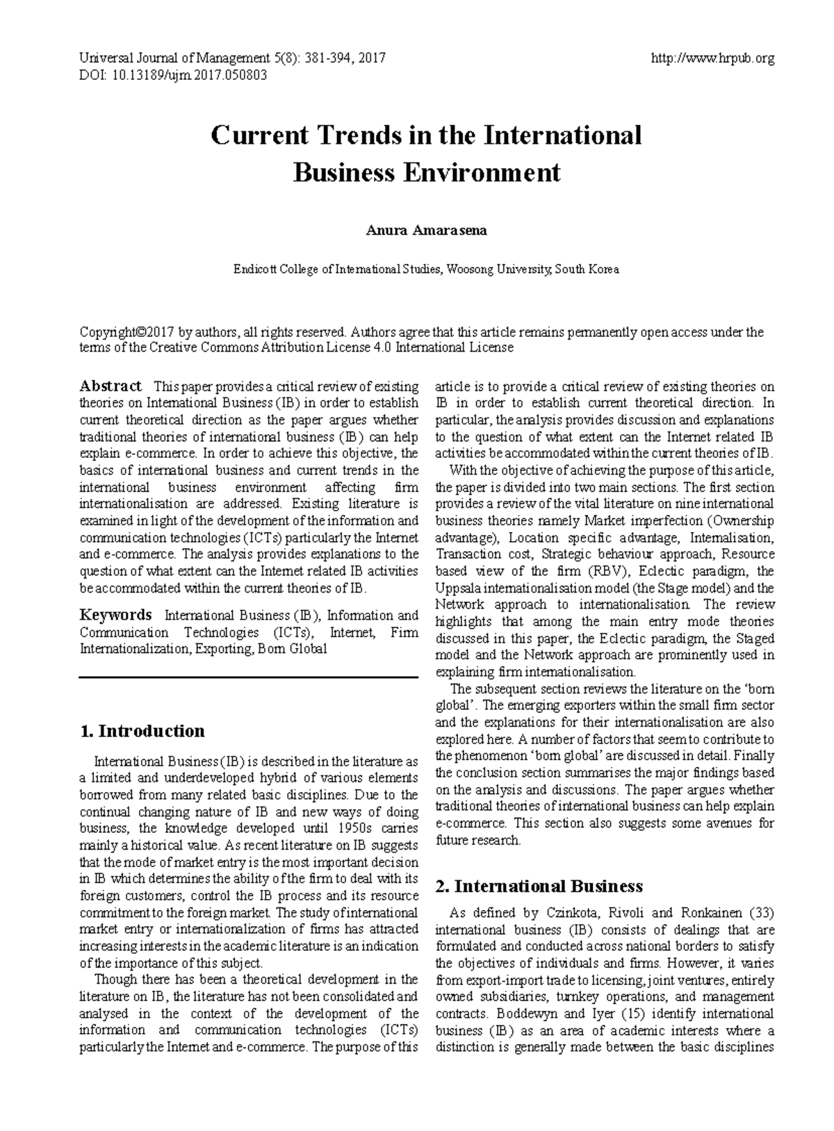 Teorias de NNII-1-10 - international - Universal Journal of Management ...