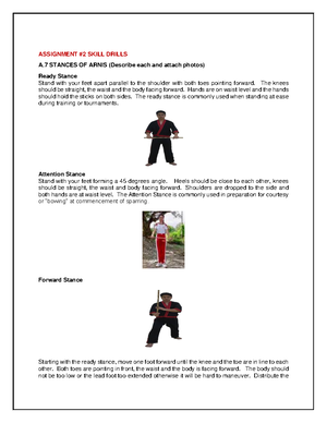 PE103 Assignment 1 - ARNIS BACKGROUD - A. HISTORY Arnis is a form of ...