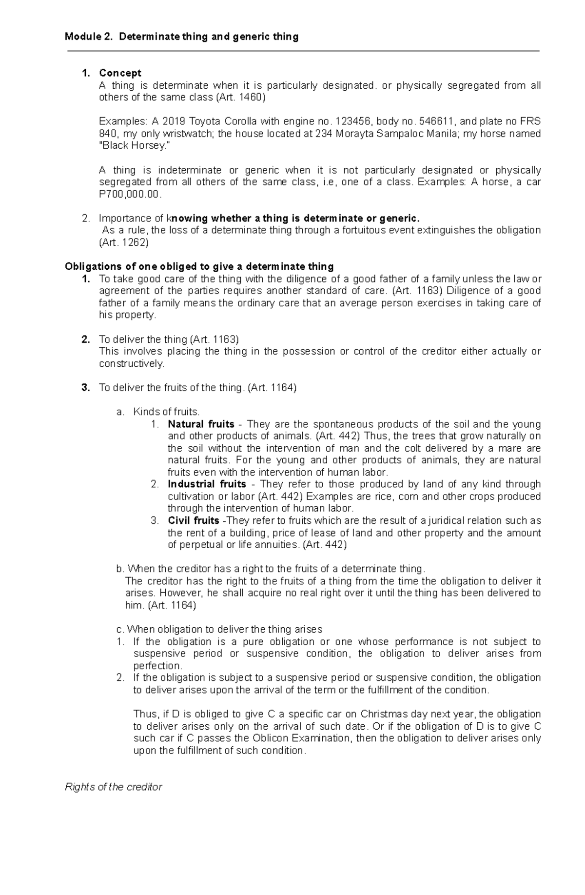 Inbound 5269538023948900110 - Module 2. Determinate thing and generic ...