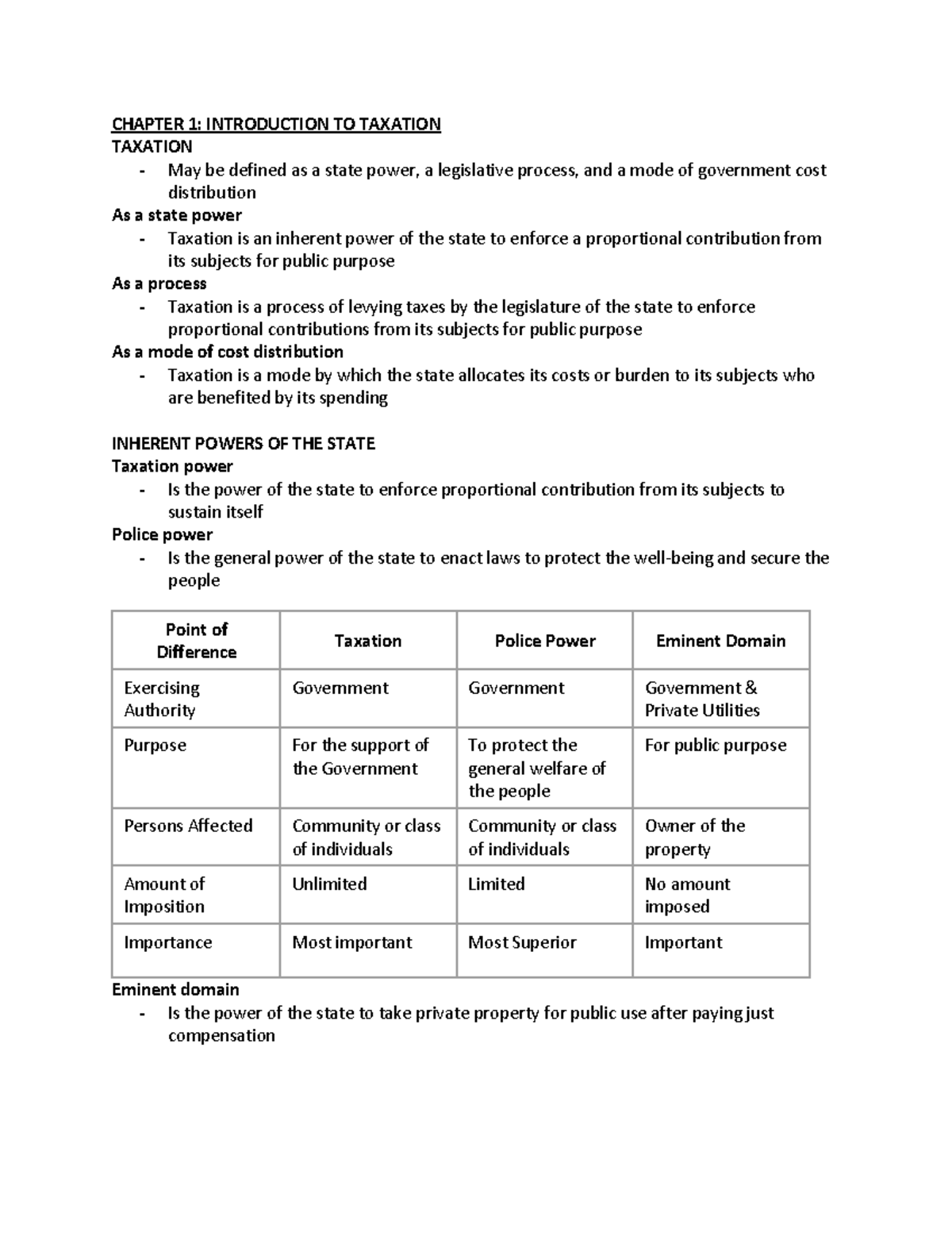 Income Taxation Chapter 1 by Banggawan - CHAPTER 1: INTRODUCTION TO ...