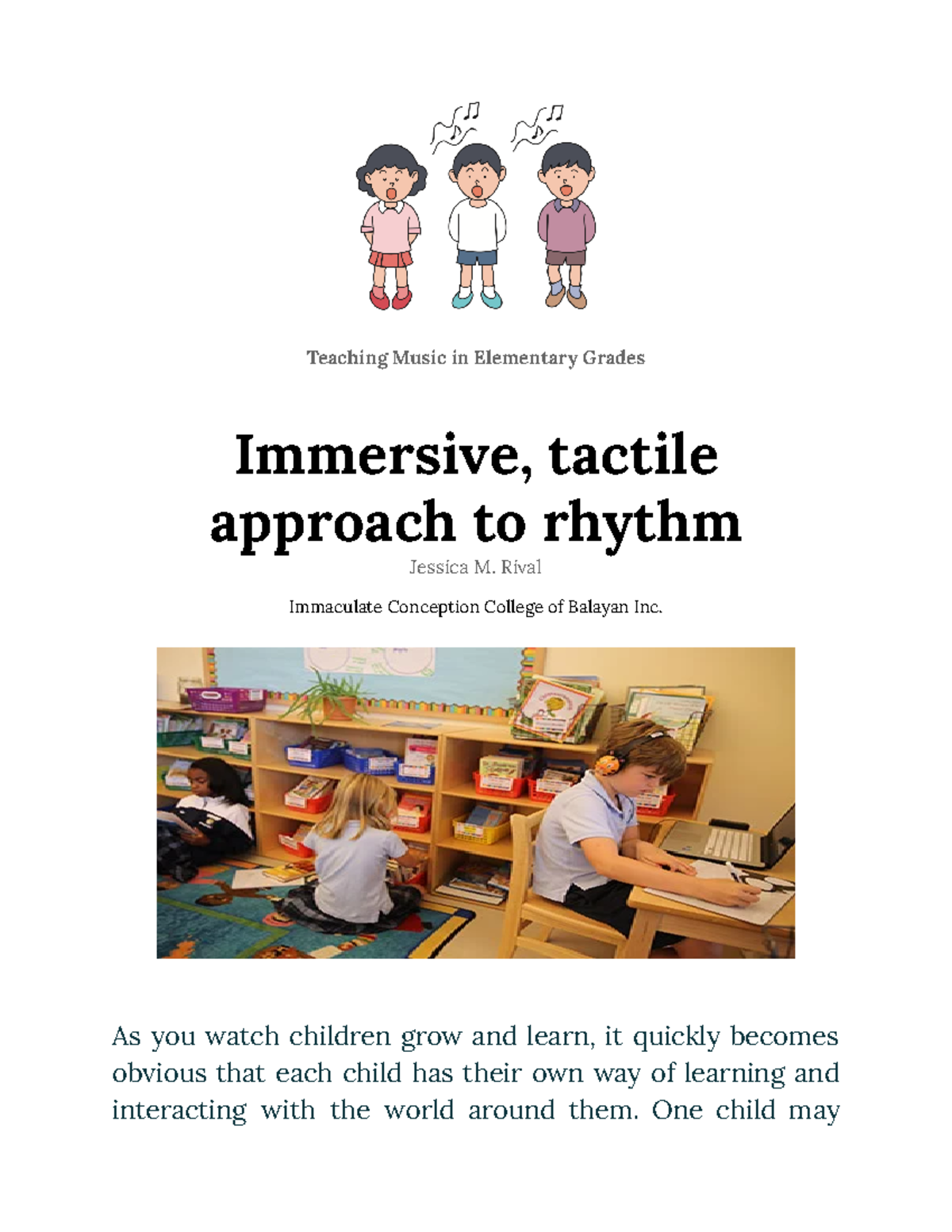 File - This is helpful in studying your notes - Teaching Music in ...