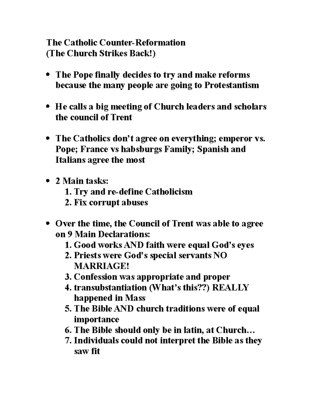 Catholic Counter SG - noo - The Catholic Counter-Reformation (The ...