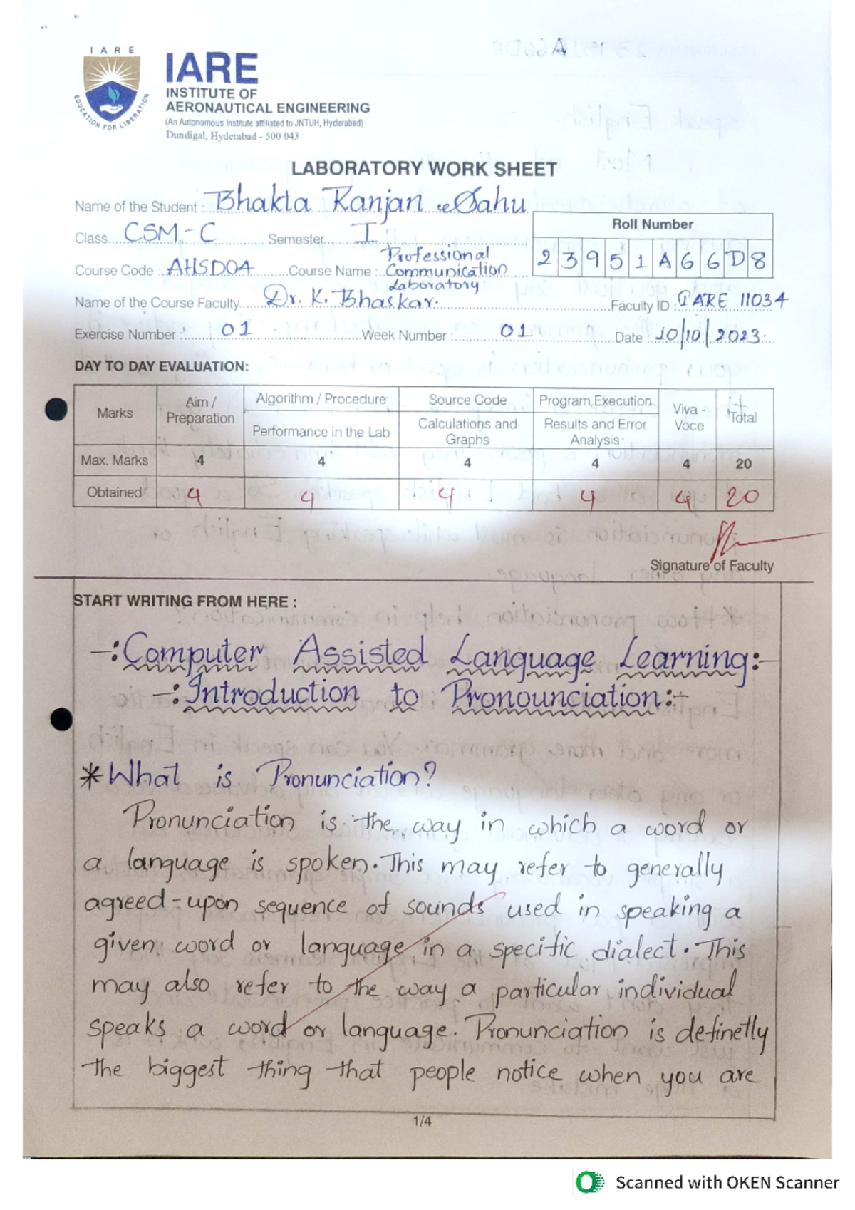 Professional Communication LAB 1 - German Language - Studocu