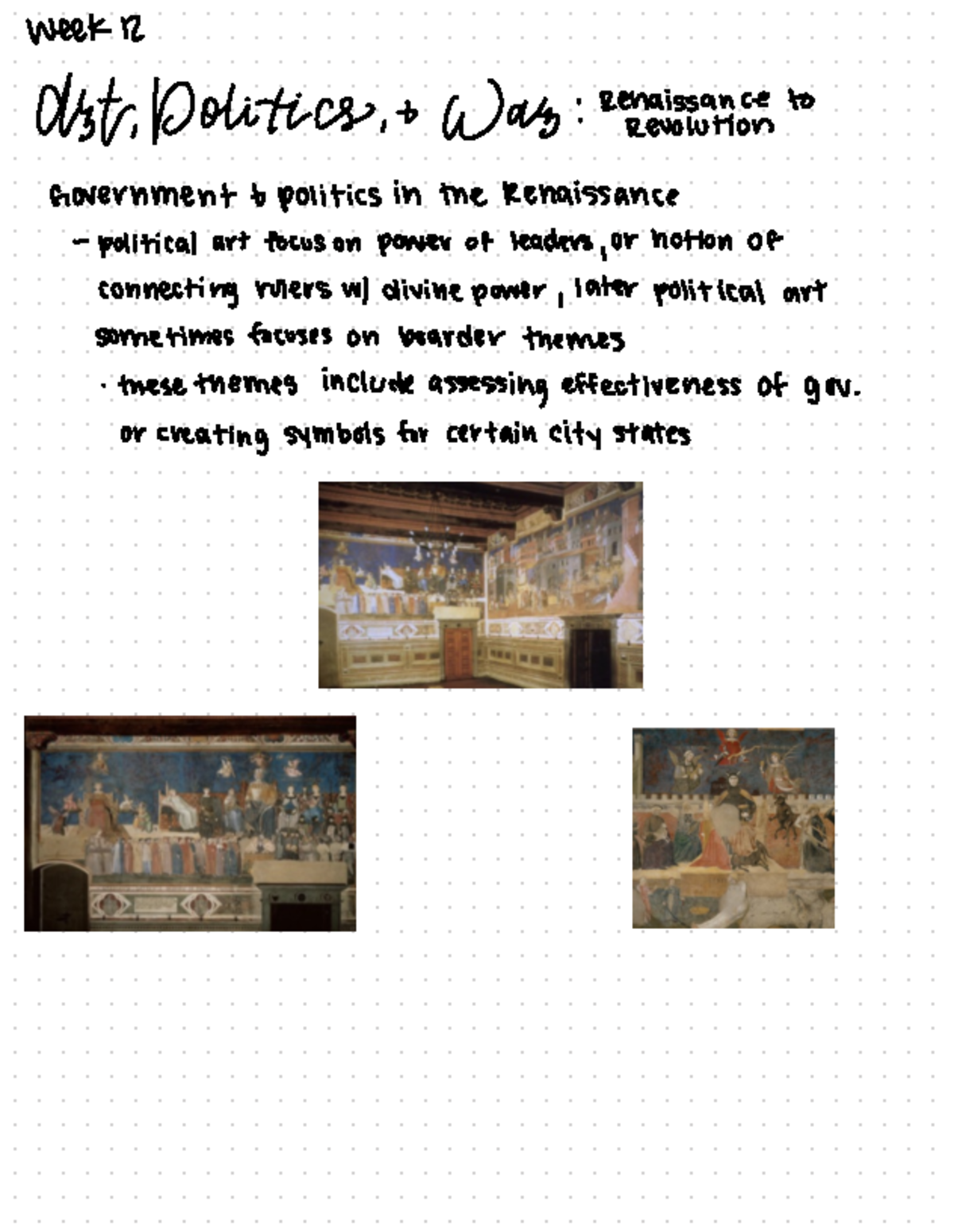 Art Society And Culture - Politics and War pt2 - Week 12 dist. Politics ...