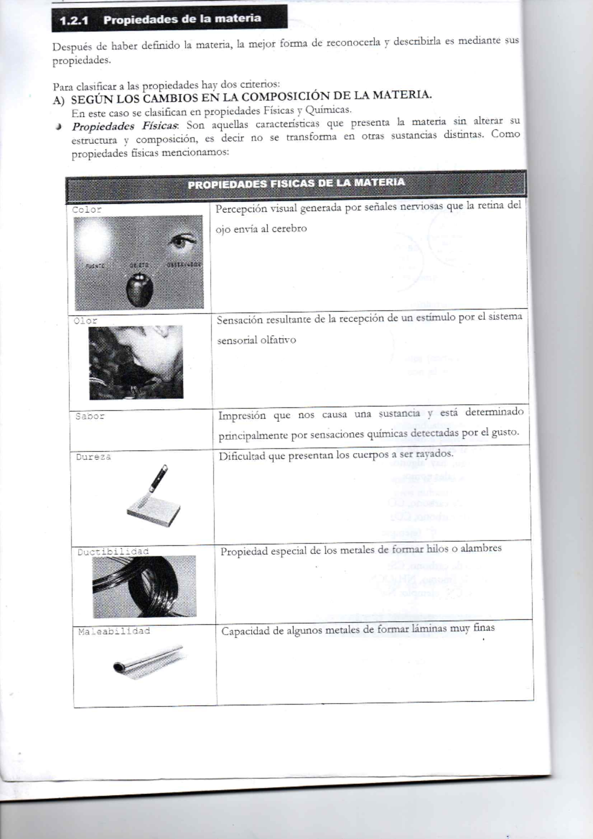 Propiedades y estados de la materia - Química General - Studocu
