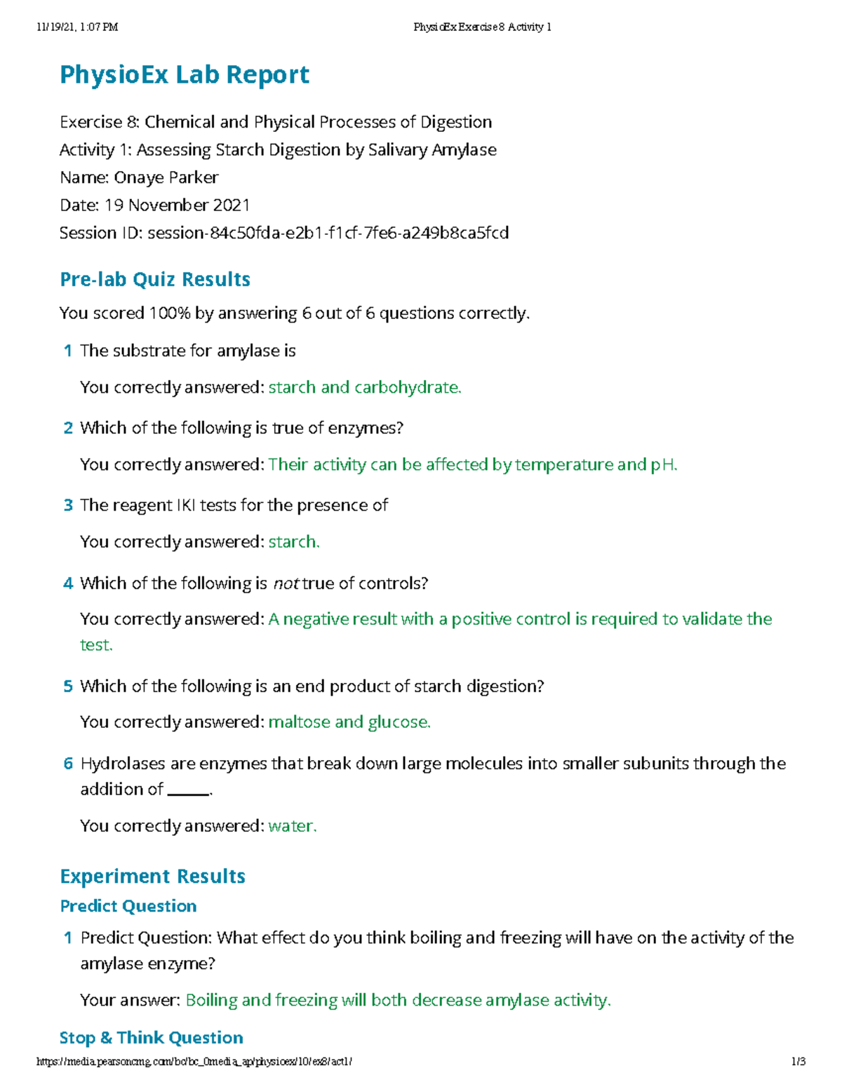 Mastering Anatomy Physio Ex Exercise 8 Activity 1 - 11/19/21, 1:07 PM ...