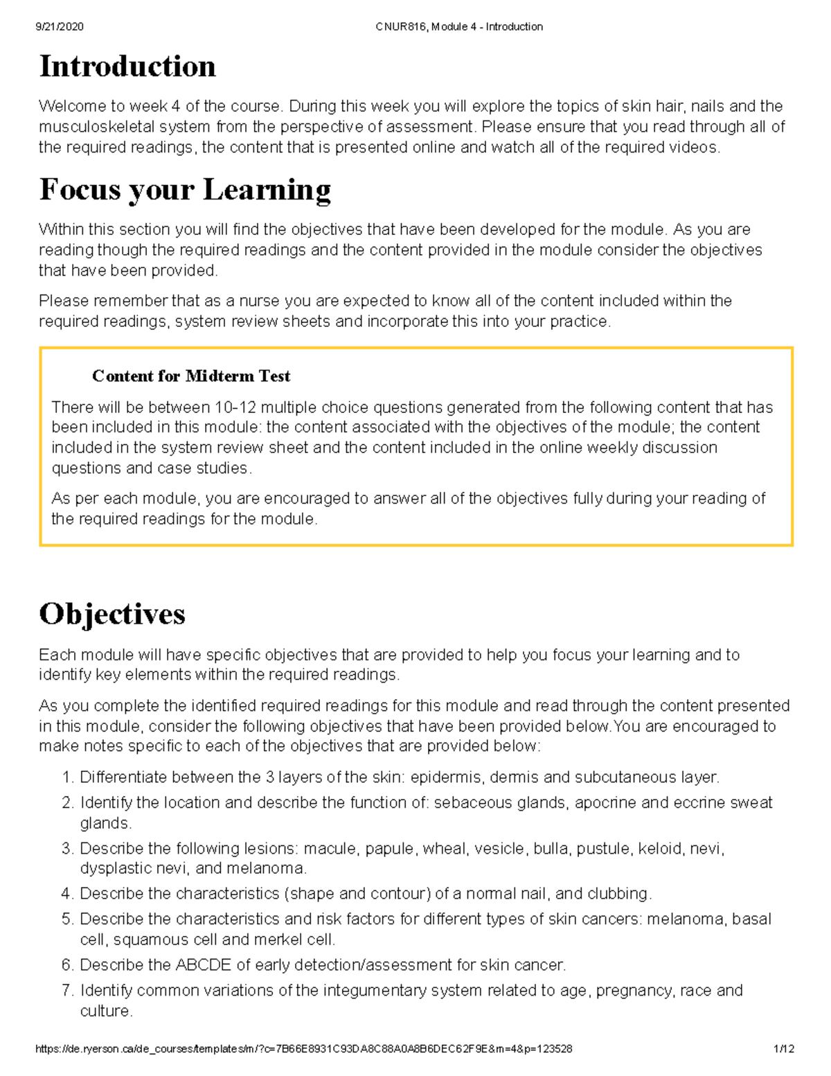 Module 4 - Introduction - Introduction Welcome to week 4 of the course ...