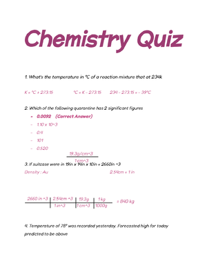 Chemistry Notes Molarity dilution - Molarity: Solution: a mixture of ...