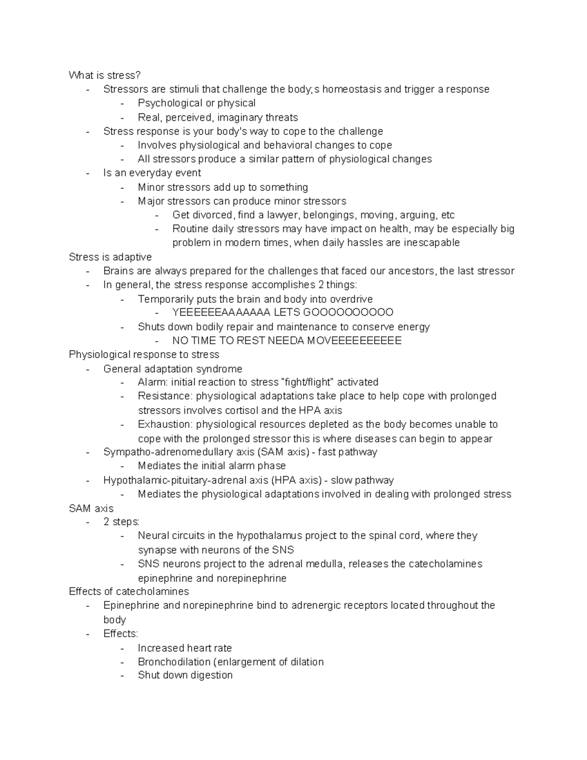 Lecture 6 Stress Notes What Is Stress Stressors Are Stimuli lecture-6-stress-notes-what-is-stress-stressors-are-stimuli