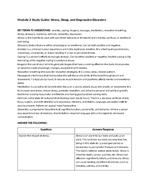NUR 4310 Module 2 Study Guide - Module 2 Study Guide: Historical ...
