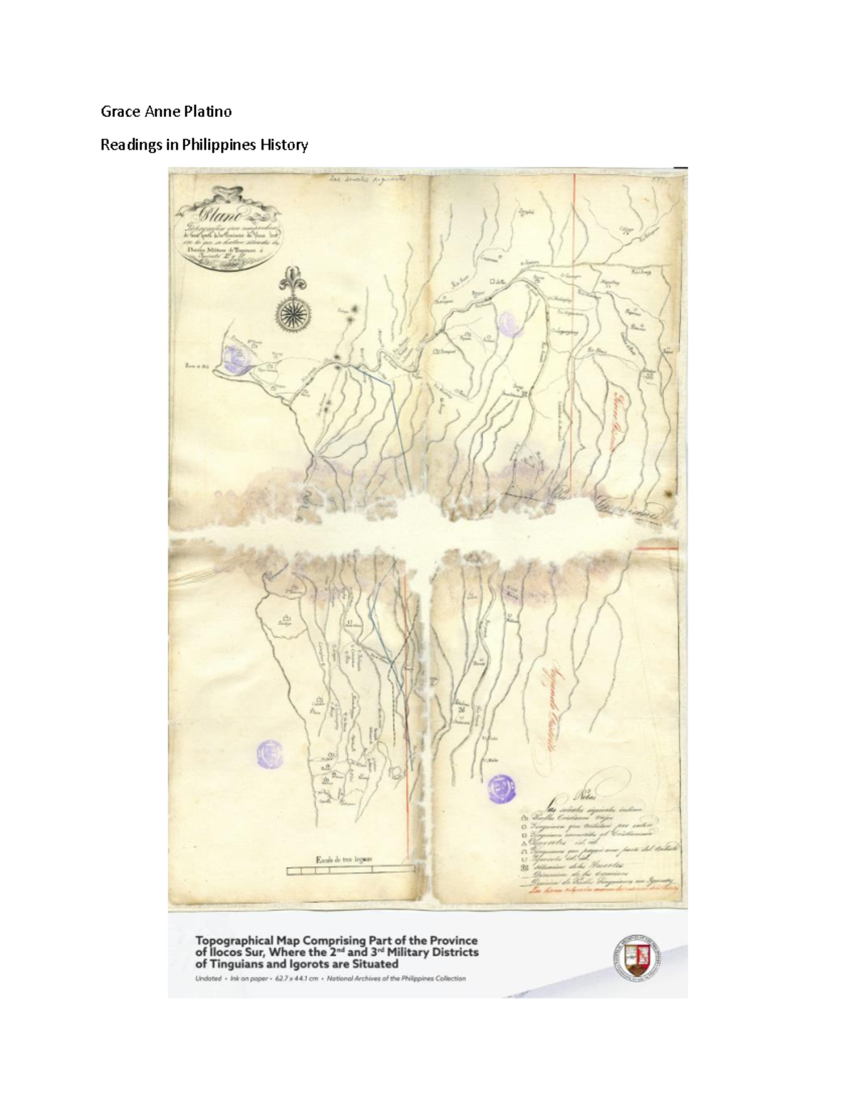 RPH Activity - primary source - Grace Anne Platino Readings in ...