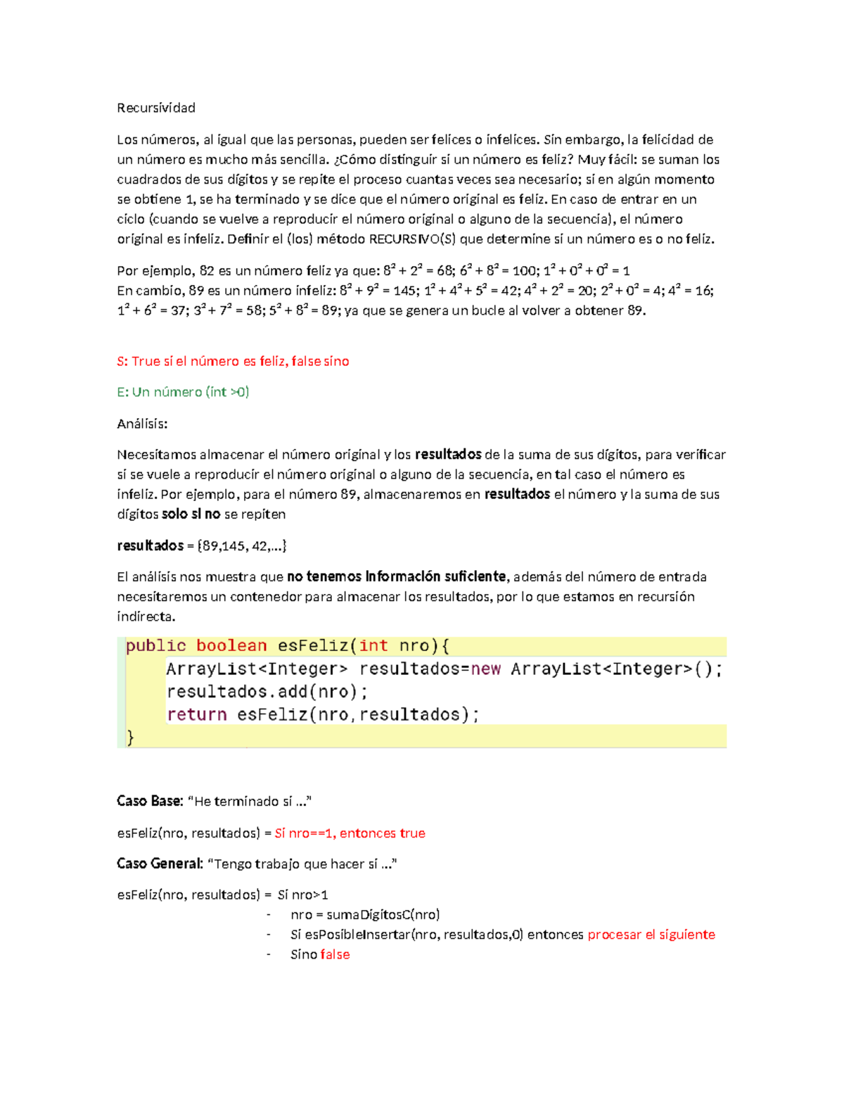 Recursividad - nynhg - Recursividad Los números, al igual que las ...