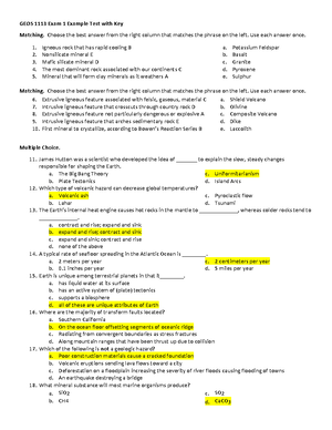 Chapter 15 - power point and book notes - Earth: an Introduction to ...
