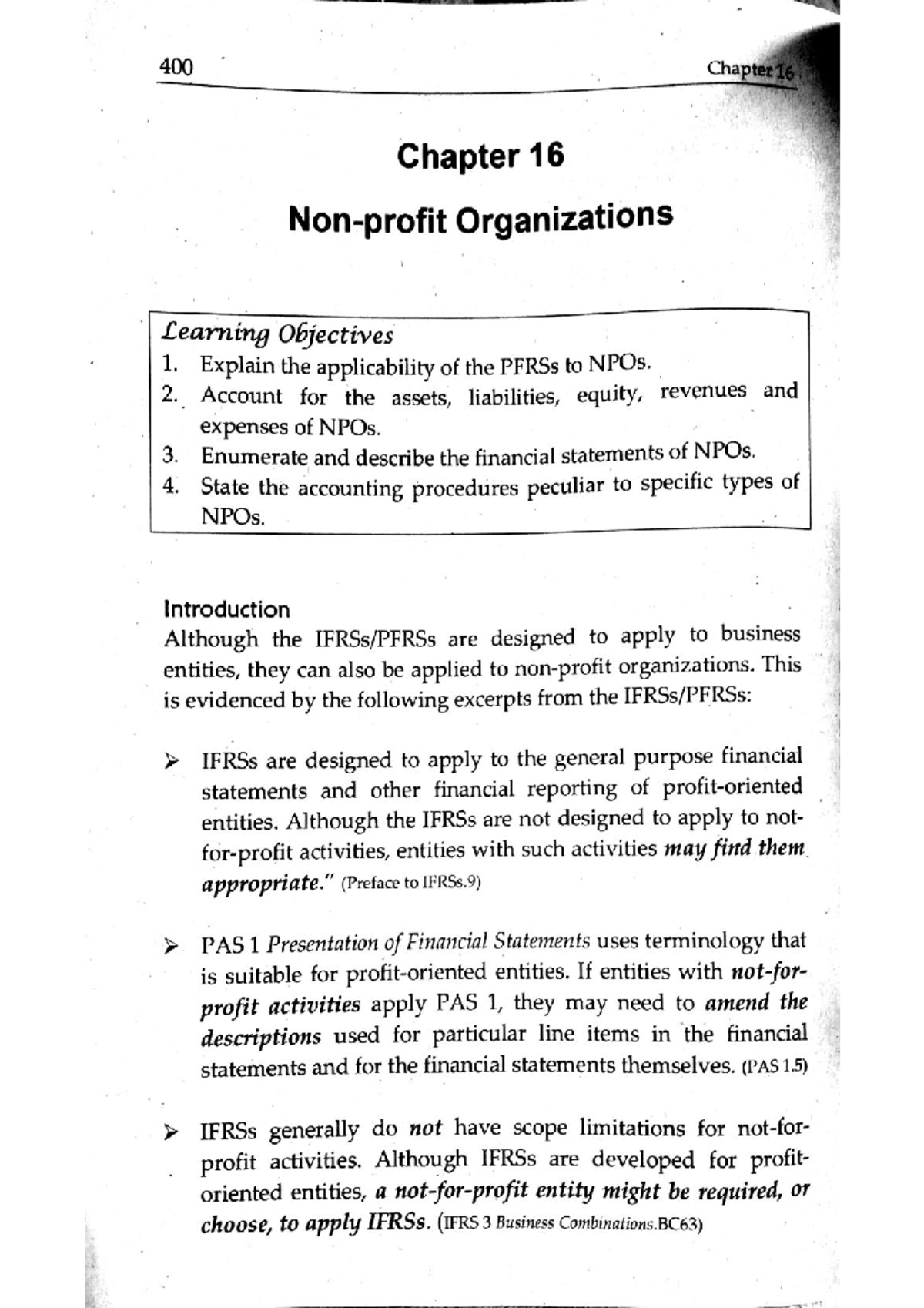 Millan Chapter 16 NPO - chap 16 - Accounting - Studocu