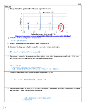 AP Chemistry 3.13 in-class worksheet - 3. 4 YOU DO: Water is added to ...