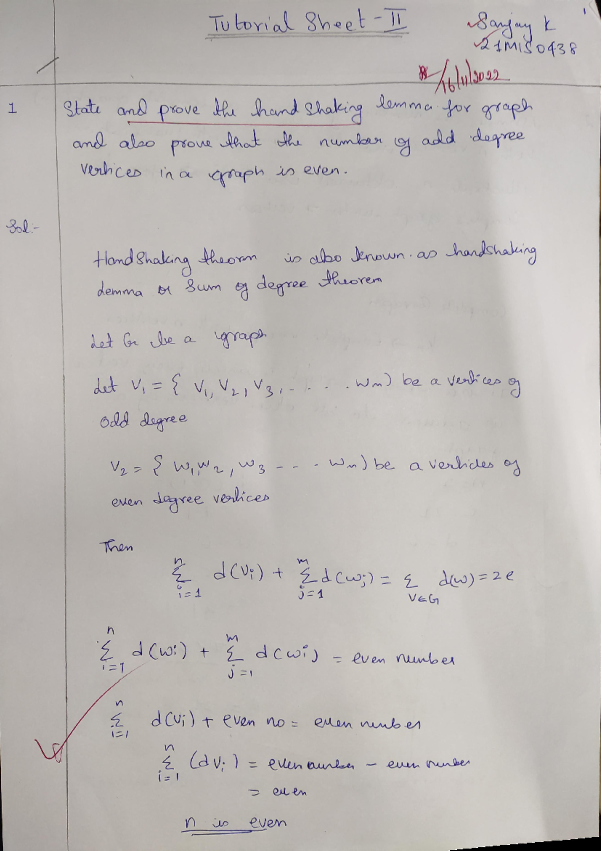 21MIS0438(TS-2) - DISCREETEMATHS - Tutorial Sheet II Sanjay k ...