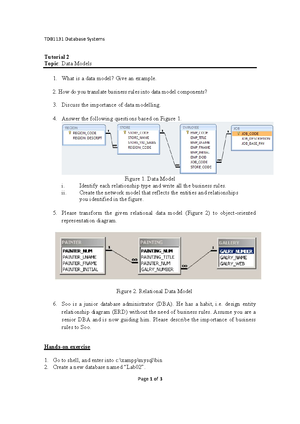 Lab5 - ... - TDB1131 Database Systems Page 1 of 3 Tutorial 5 Topic ...