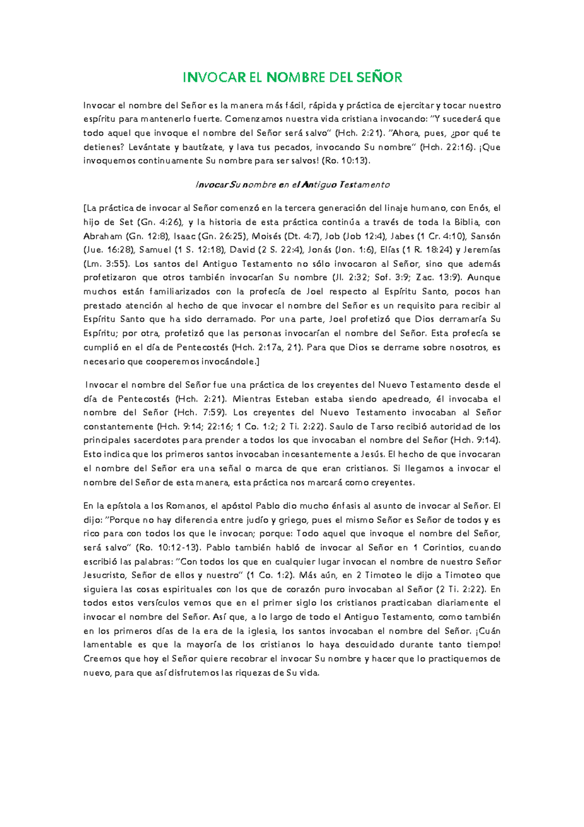 Invocar el nombre del Senor Watchman Nee (1) 240410 204717 - INVOCAR EL ...