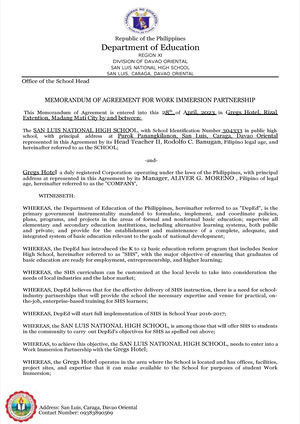 New Work Immersion Concept Paper - TEMPLATE Document No. ISAP-K-QMS-DCO ...