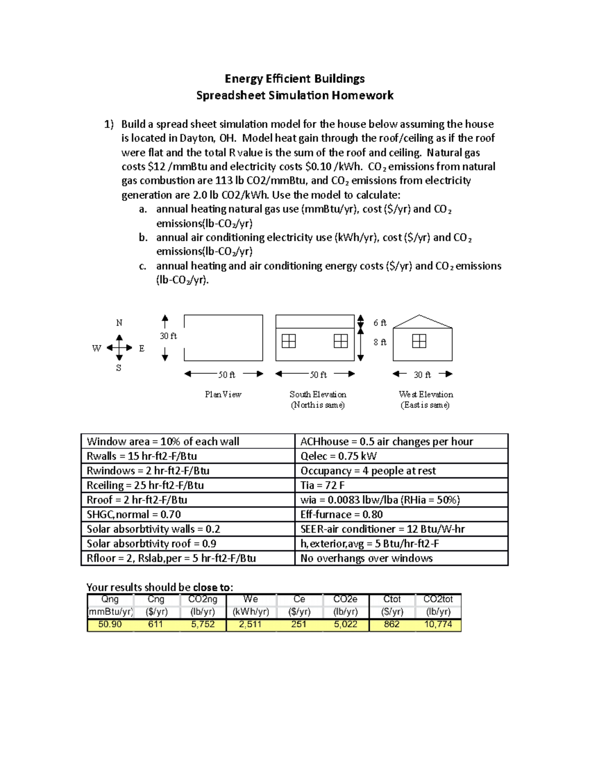 2011-2012 Homework 12 - Spreadsheet Simulation - Energy Efficient ...