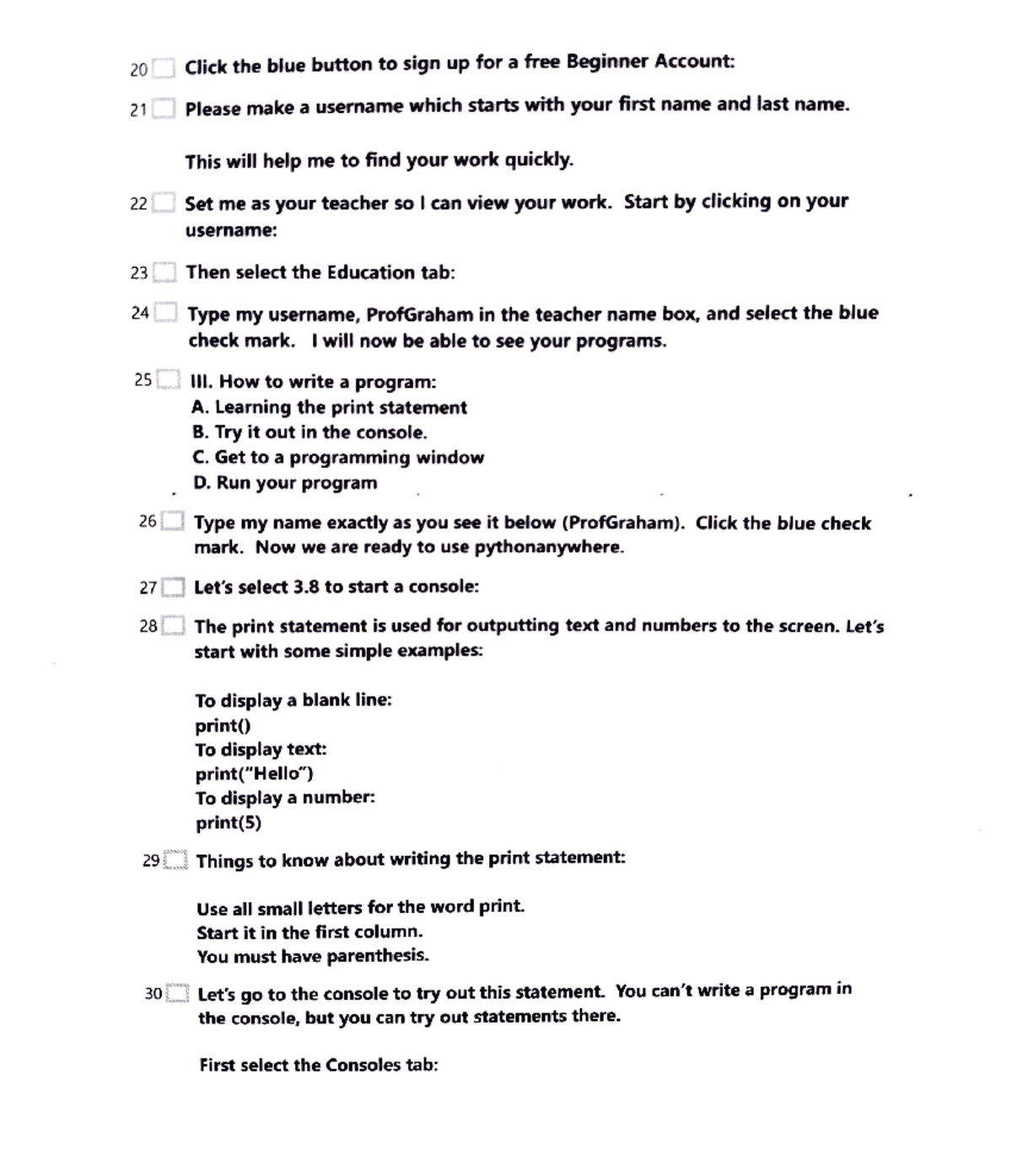 Cst 1101 Material Pt 4 20click The Blue Button To Sign Up For A Free Beginner Account 21