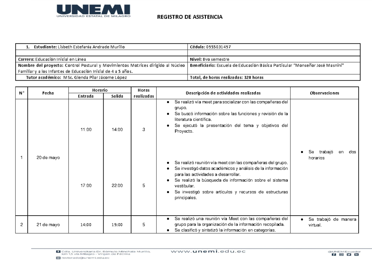 Lisbeth Estefania Andrade Murillo Bitácora -signed - 1. Estudiante ...