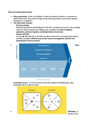 Unit 1 The Value Creation Process - Topic 1. Why Value Creation? Value ...