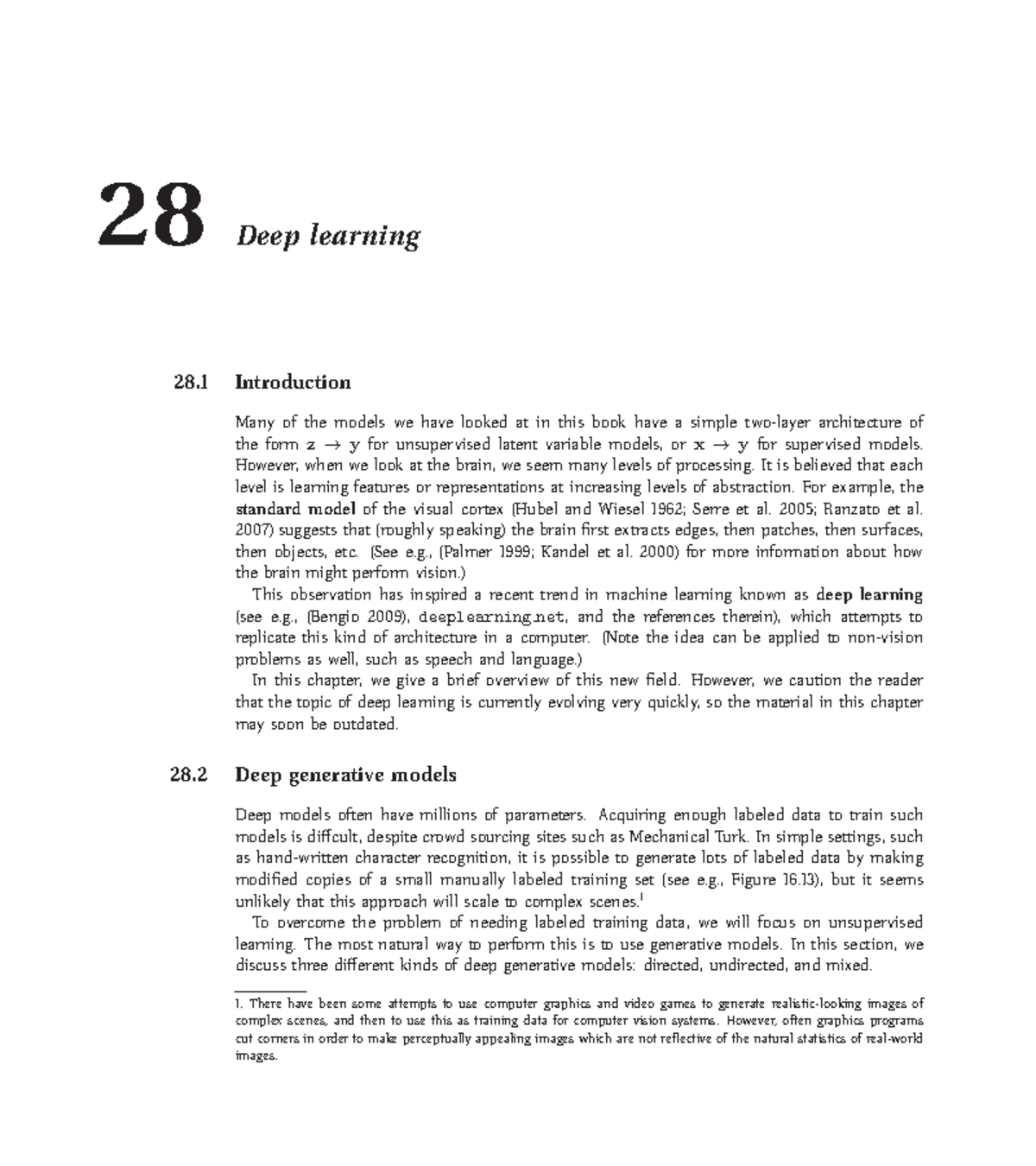 Deep learning - machine laearning - 28 Deep learning 28 Introduction ...