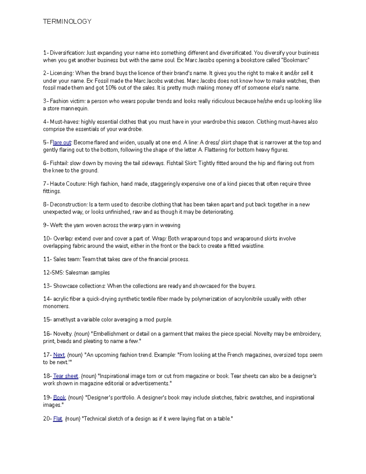 50 Words Terminology For The Class Assignment Asked So You Get 50-words-terminology-for-the-class-assignment-asked-so-you-get