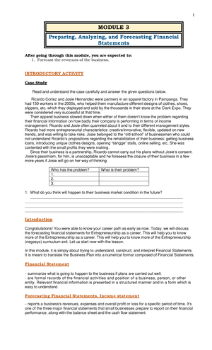 Module 10 Lesson - To learn - After going through this module, you are ...