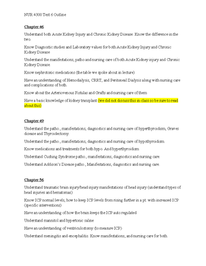 Study Topics TEST 3 Updated 2022 - NUR 2100: TEST 3 Study Topics Infant ...