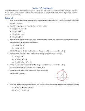 Section 6.2 Homework - Section 6. 2 Homework Instructions: Complete ...