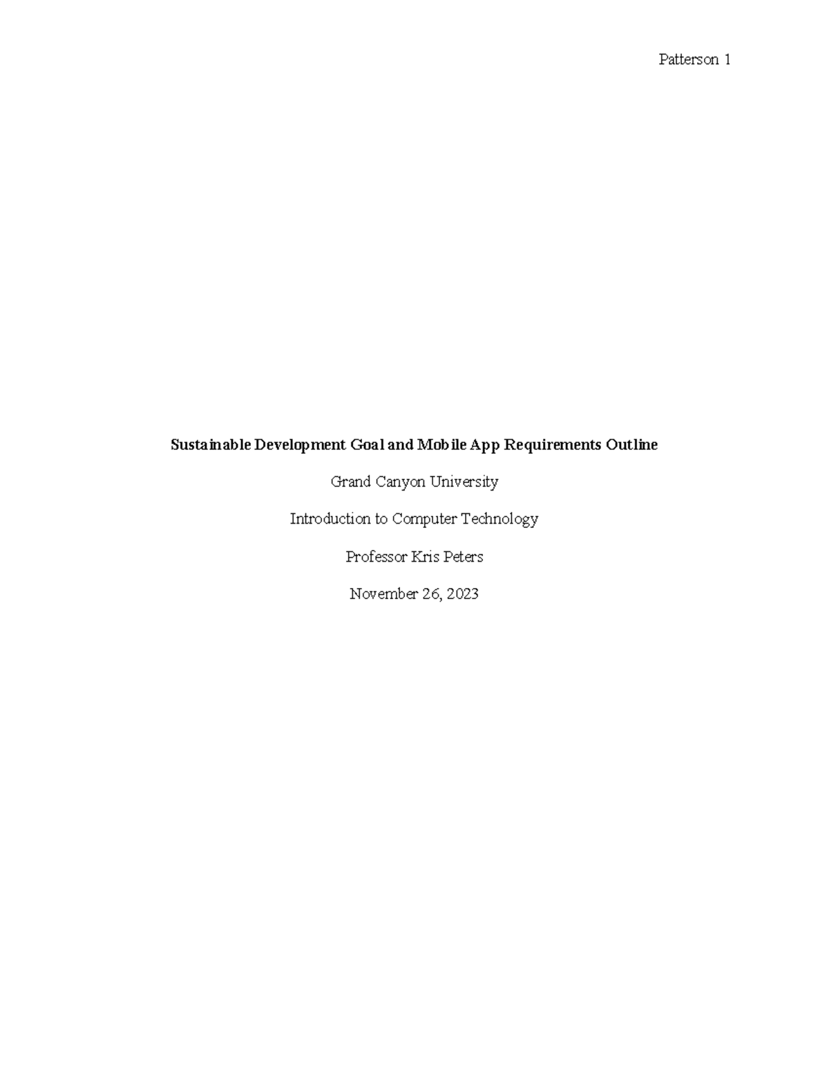 Sustainable Development Goal and Mobile App Requirements Outline - According to a study ...