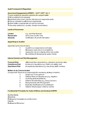 Acca audit substantive procedures answers - Describe substantive procedures the auditor should ...