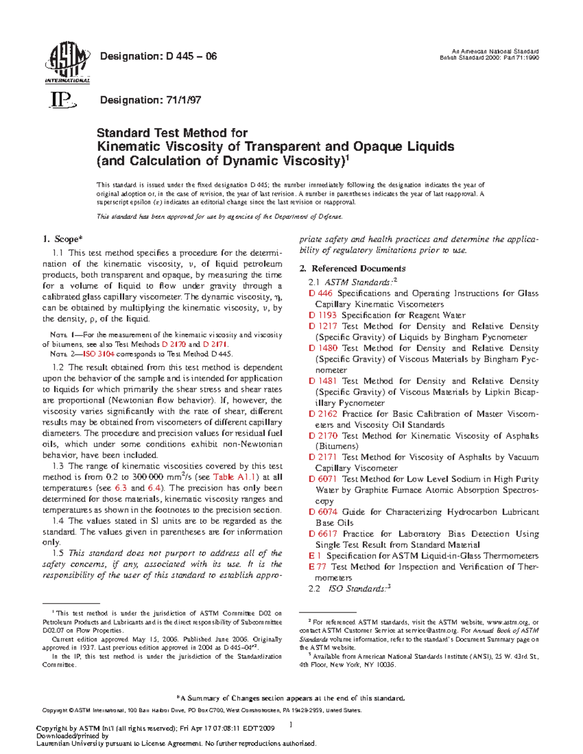 ASTM D445 metodología metodos normas - Introducc.A.La.Ing.De Petroleos ...
