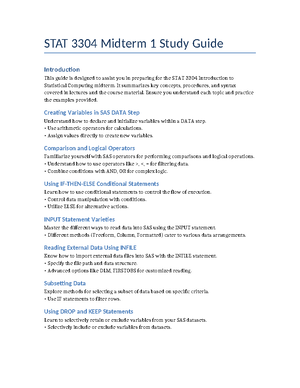 Exam 2 solution - STATS exam 2 answers - Introduction to Statistical Methods Stat 2331 ...
