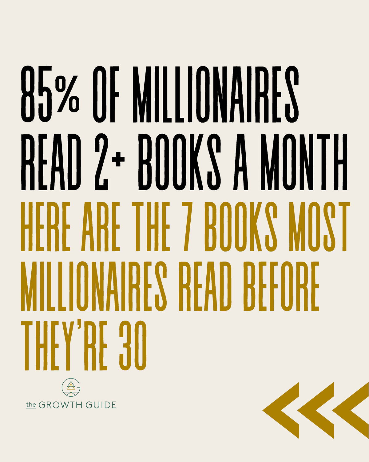 7 Books Most Millionaires Read - 85% OF MILLIONAIRES READ 2+ BOOKS A ...