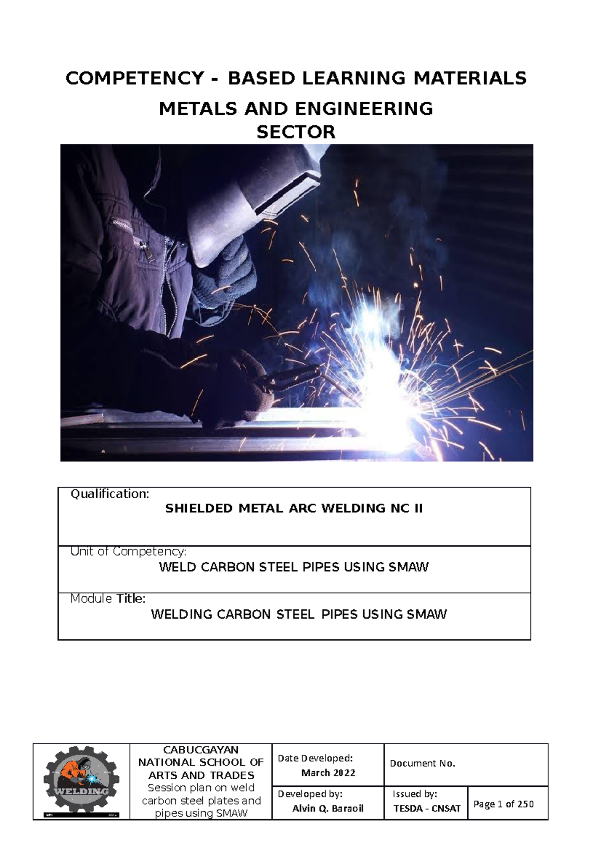 CBLM - For educational purposes - COMPETENCY - BASED LEARNING MATERIALS ...