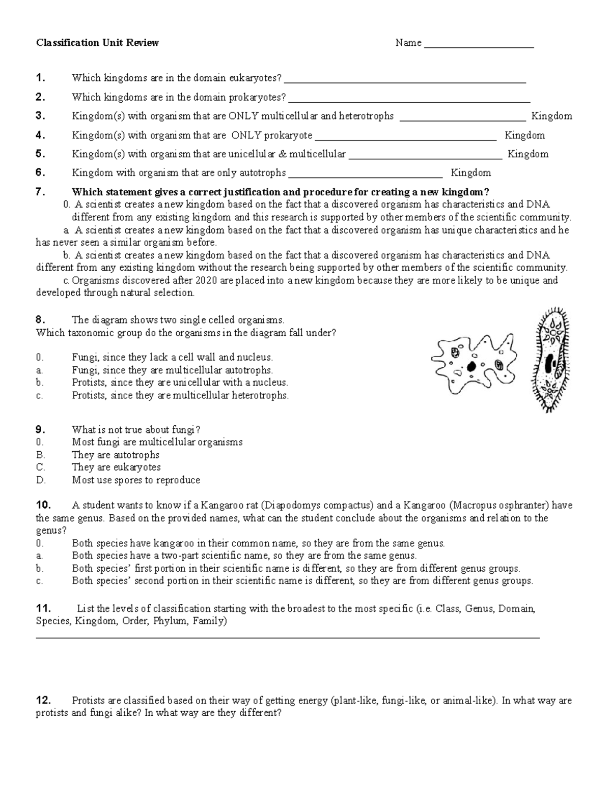 Reyna Negrete Barajas - Copy of Classification Unit Review ...