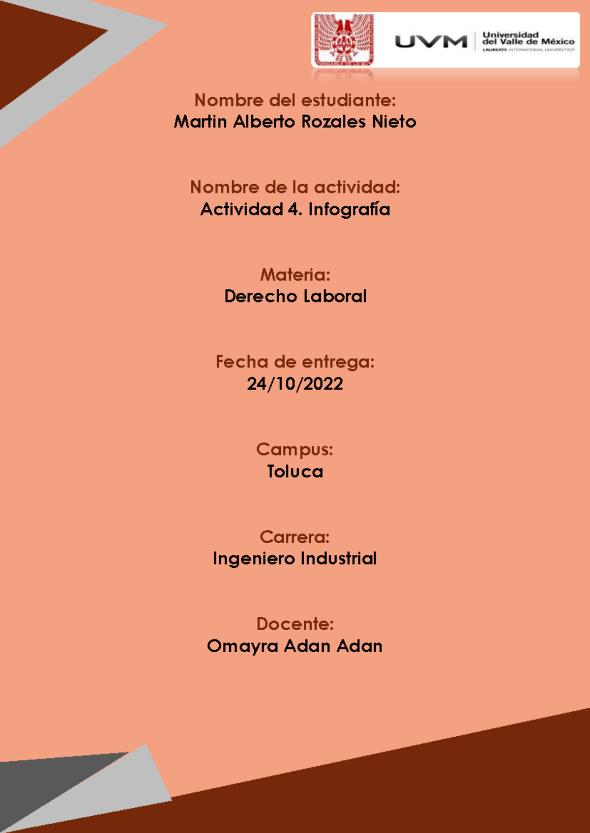 Act4 M.A.R.N - infografia - lOMoAR cPSD| 11405425 Nombre del estudiante ...