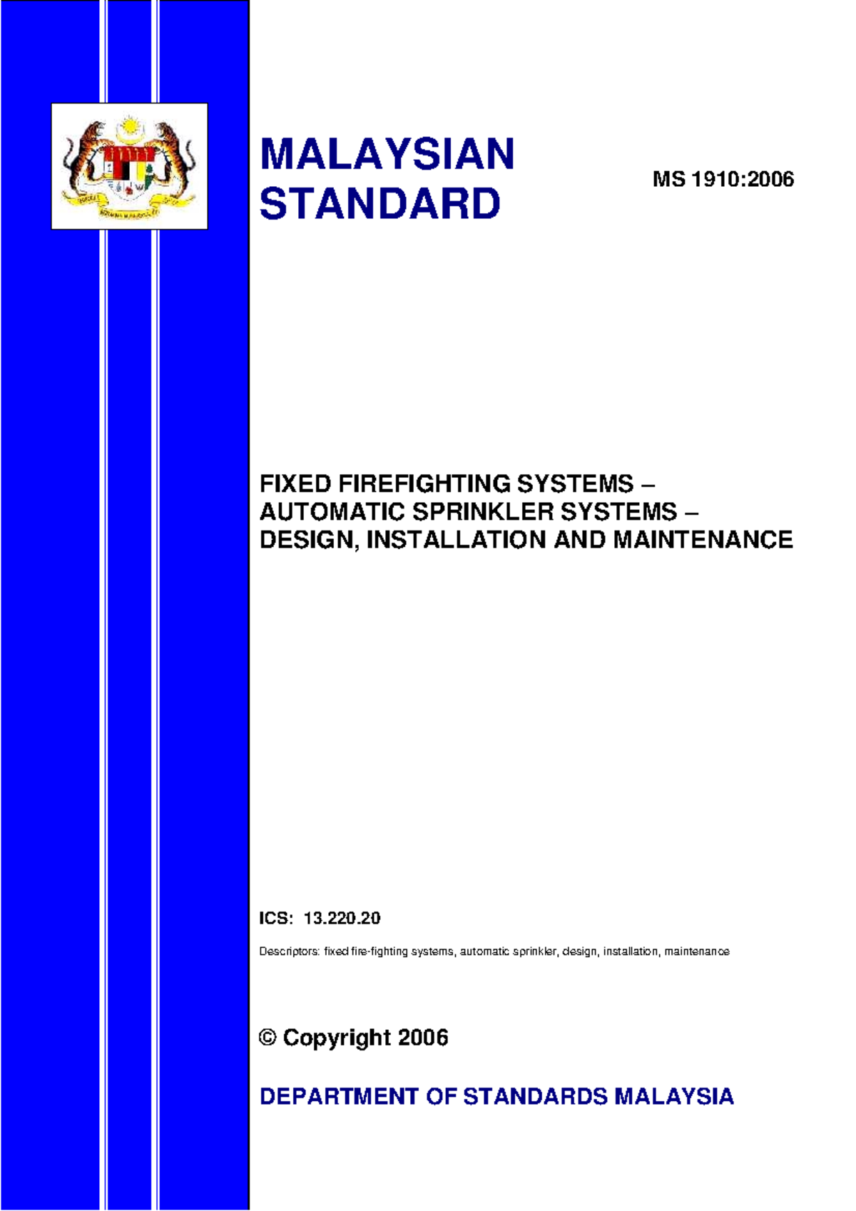 Vdocuments - asfsdf - © DSM 2006 - All rights reserved MS 1910: FIXED ...