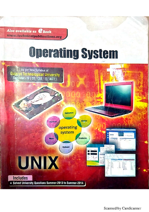 Operating System unit 1 - Operating System An operating system is a ...