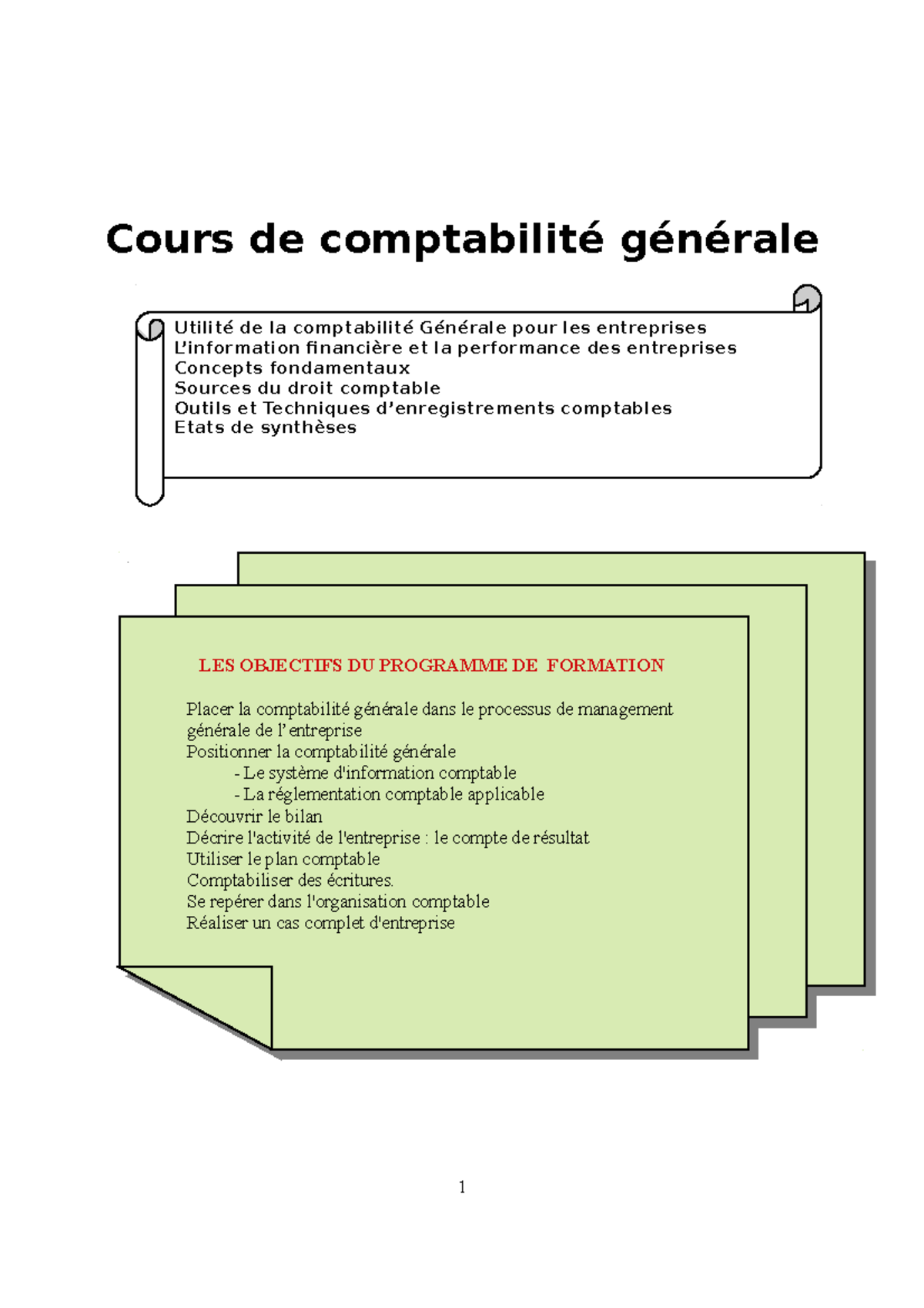 Amine Cours de comptabilité générale doc - Cours de comptabilité ...