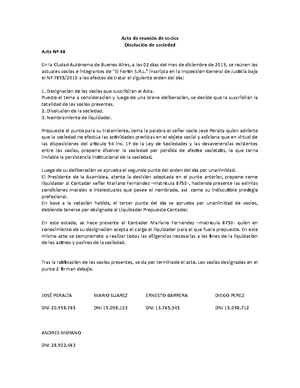 Modelo de embargo preventivo - Civil II - Studocu