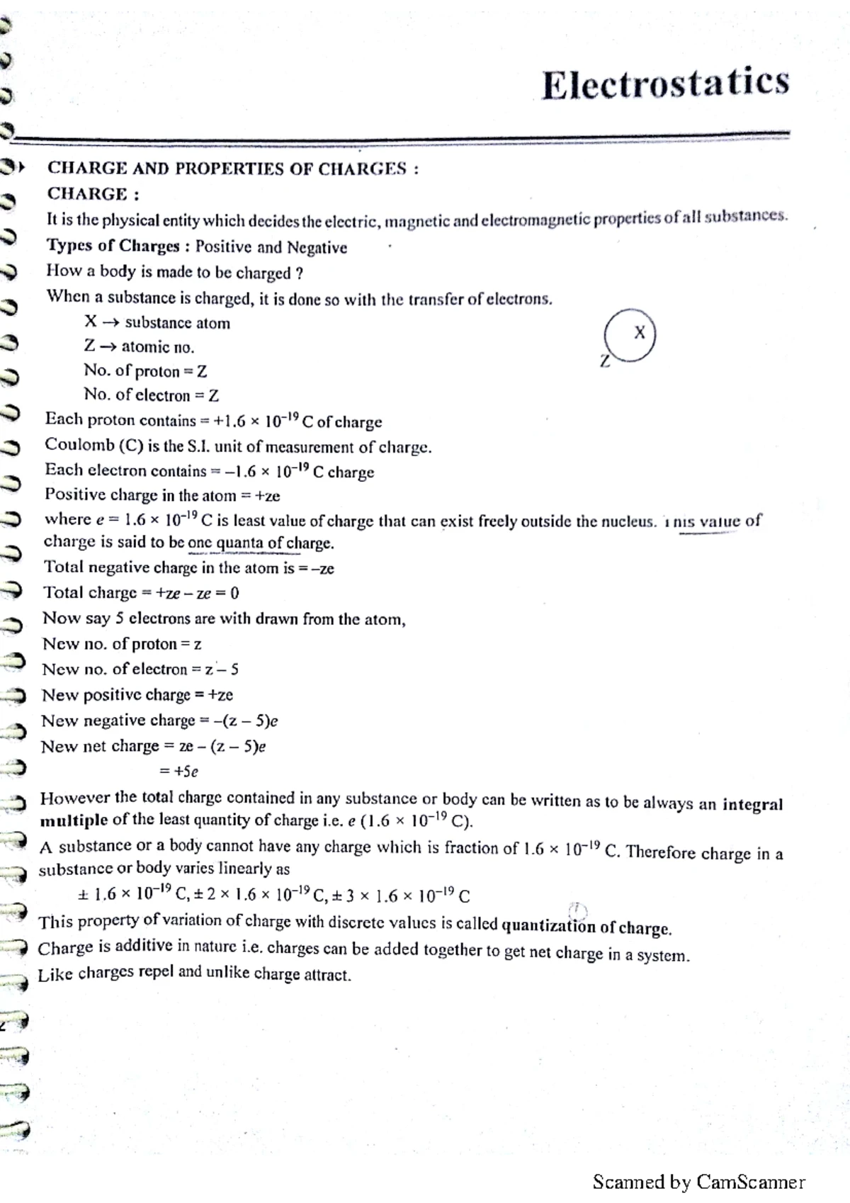 Electricity - Class 10 ch-12 notes - 9 Peaperctics of iO __1 Ltho ...
