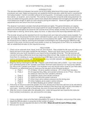 Pacing Homework - CE 2213 SPRING 2022 HW#1: PACING ASSIGNMENT (Due ...